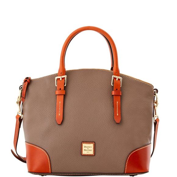 Dooney & Bourke | Bags | Dooney Bourke Pebble Grain Domed Satchel ...